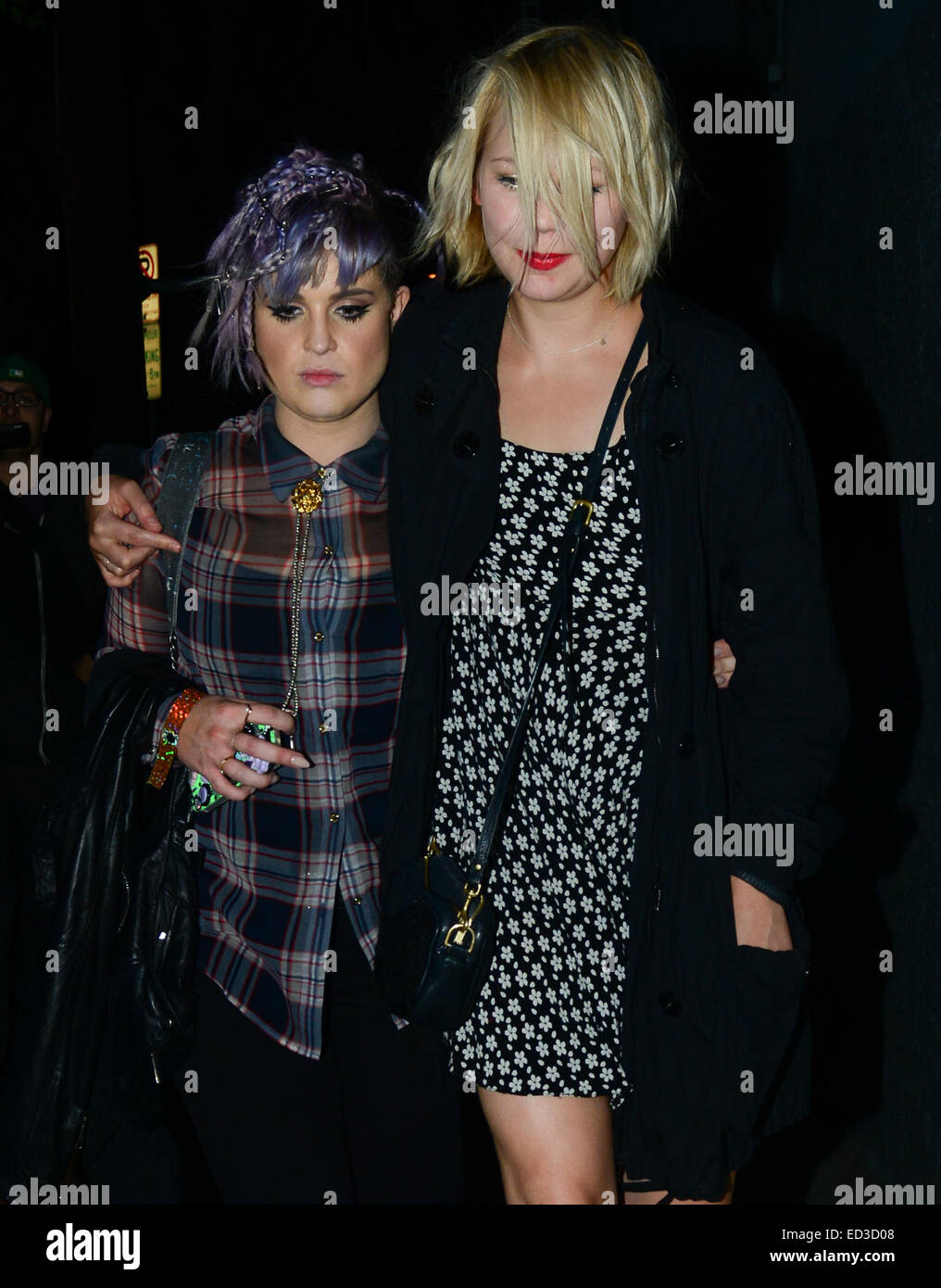 Kelly Osbourne and Adelaide Clemens leave a Ray-Ban party at Mack ...