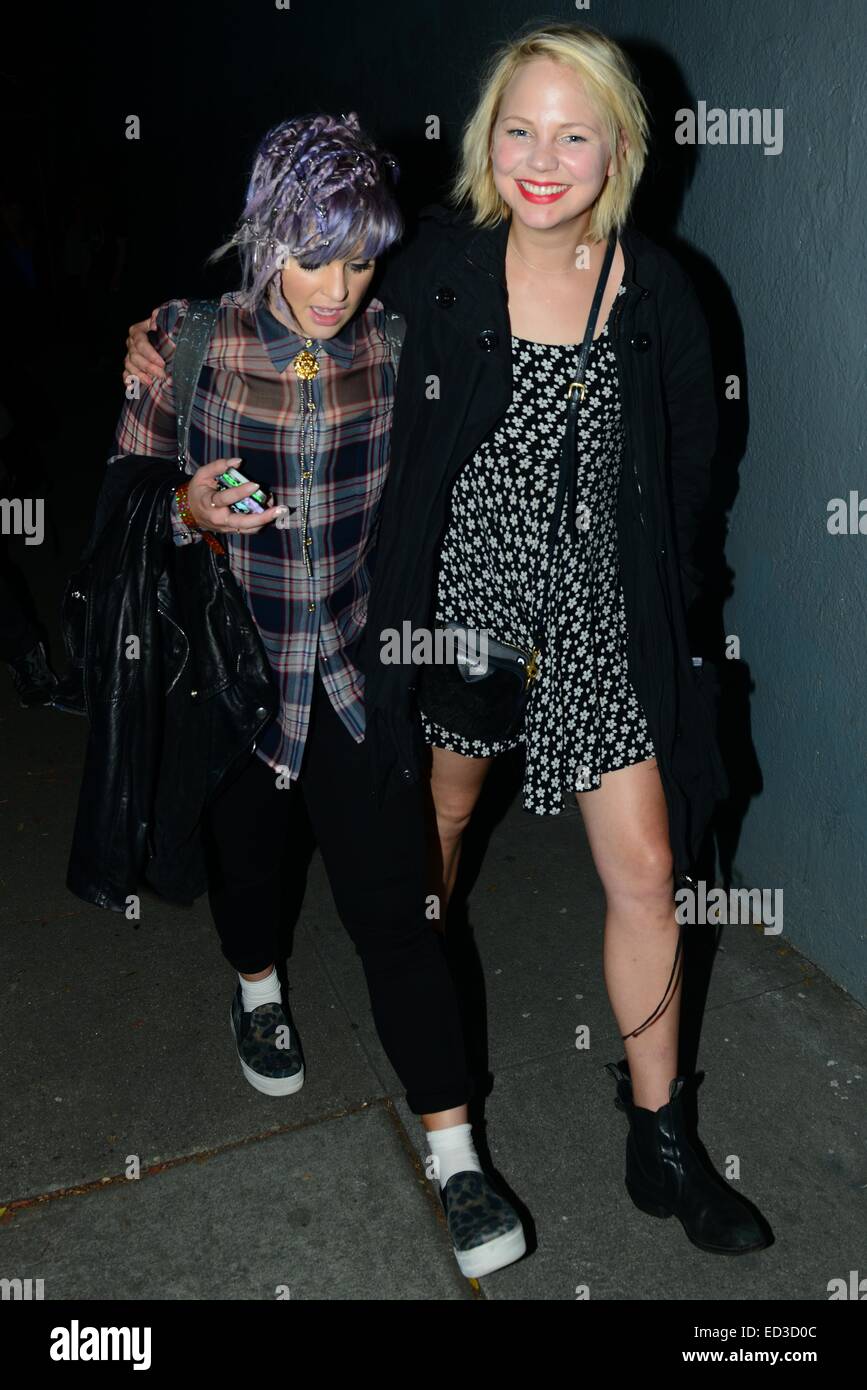 Kelly Osbourne and Adelaide Clemens leave a Ray-Ban party at Mack ...
