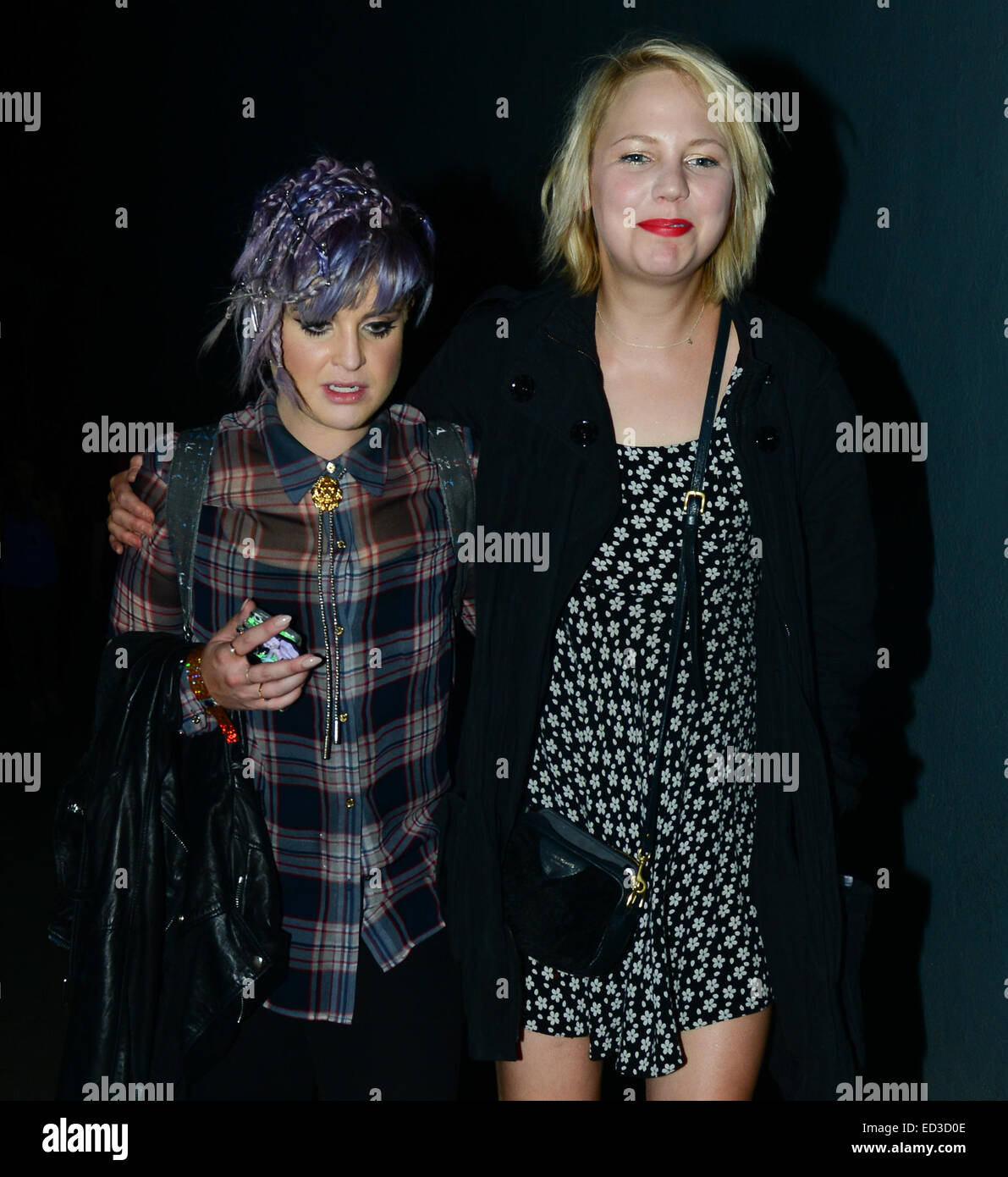 Kelly Osbourne and Adelaide Clemens leave a Ray-Ban party at Mack ...
