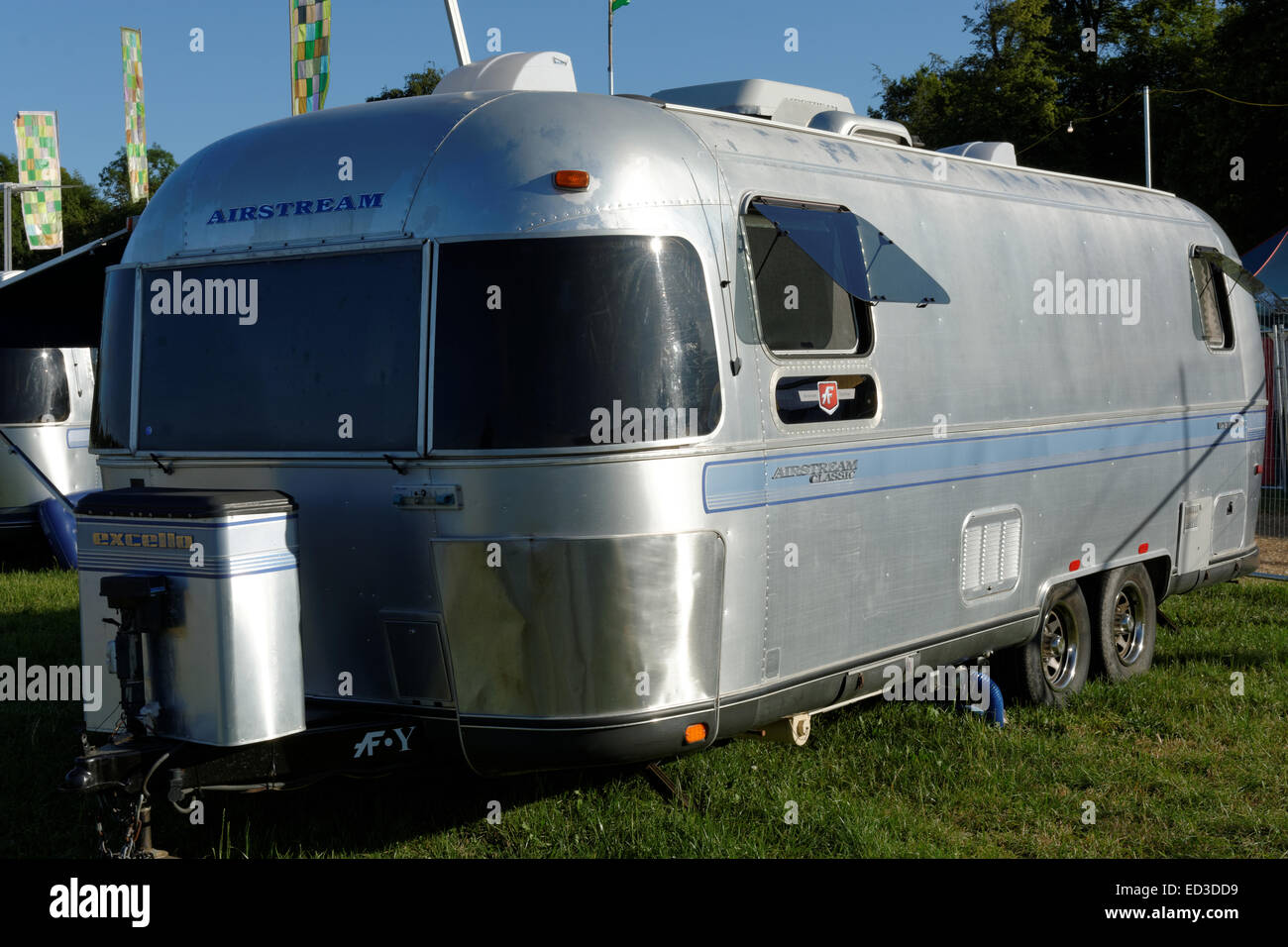 Airstream Metal Caravan Glamping, WOMAD, Charlton Park, Malmesbury ...