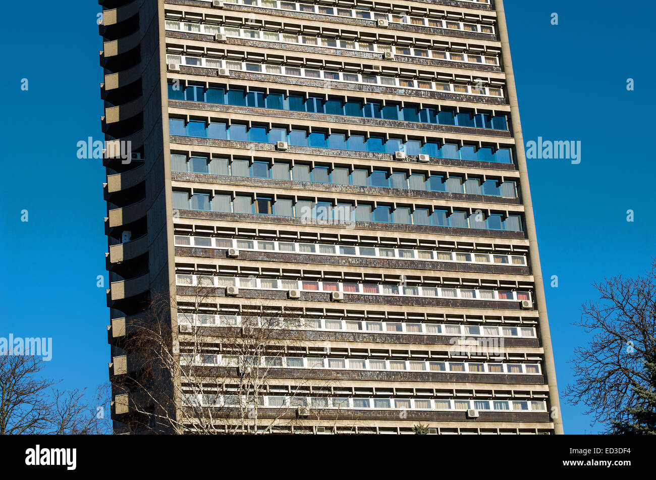 Large and modern office building old architecture Stock Photo - Alamy
