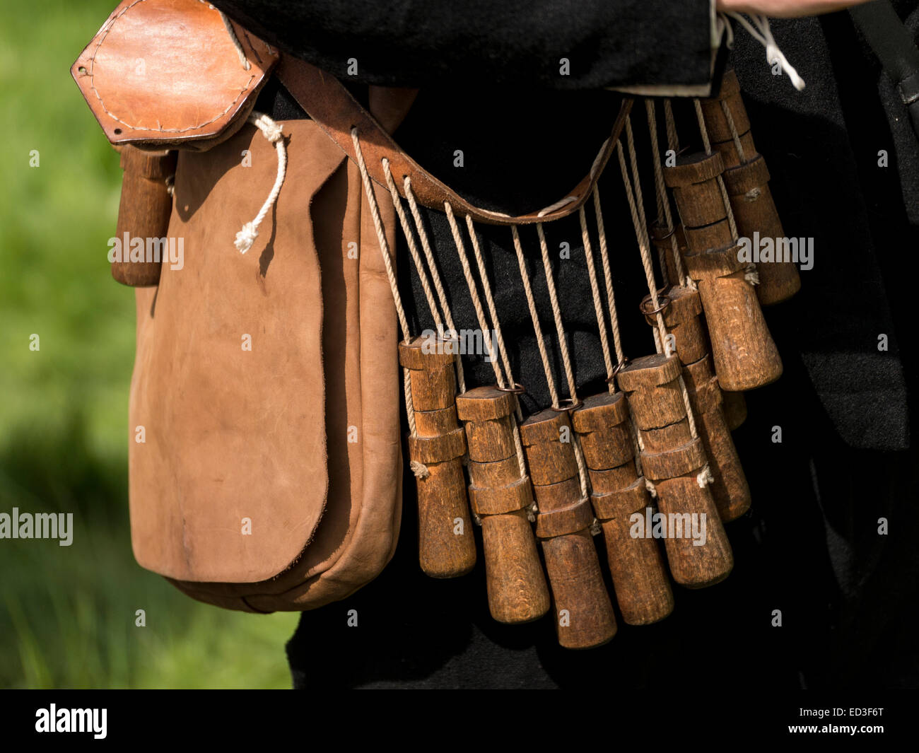 Actors perform wearing Stuart era, the 17th century, (reign of king ...