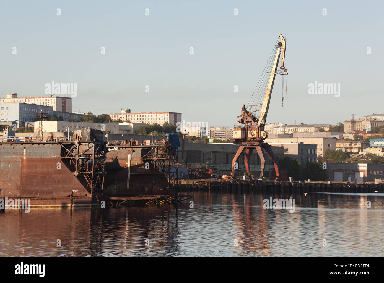 Murmansk sea port hi-res stock photography and images - Alamy