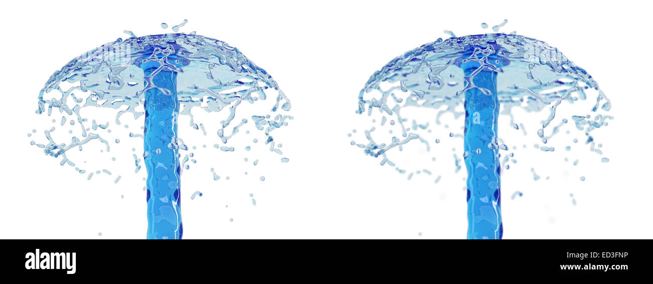 Splash eruption hi-res stock photography and images - Alamy