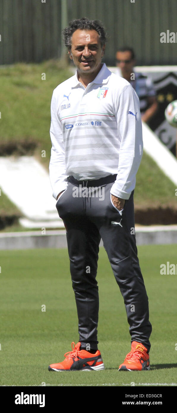 2014 FIFA World Cup - Italy Training Featuring: Cesare Prandelli Where ...
