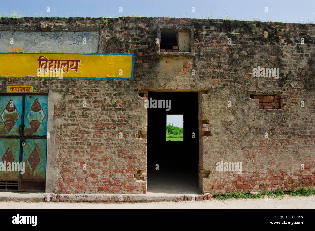 rural village School Village Stock Photo - Alamy