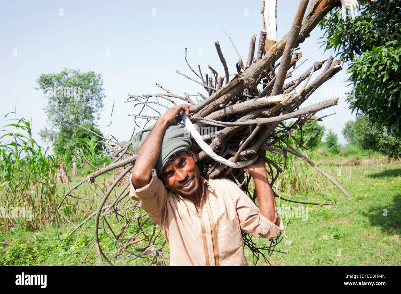 India man portrait farmer hi-res stock photography and images - Alamy