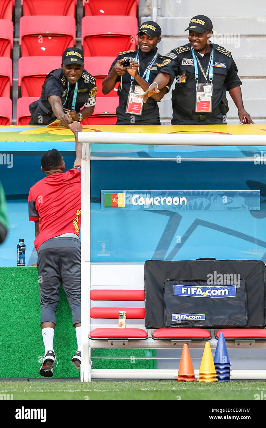 2014 FIFA World Cup - Cameroon Training Featuring: Samuel Eto'o Where ...