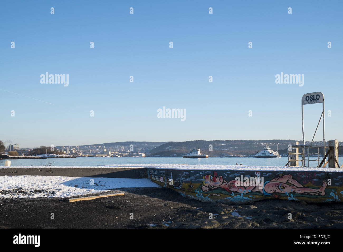 Huk beach in oslo hi-res stock photography and images - Alamy
