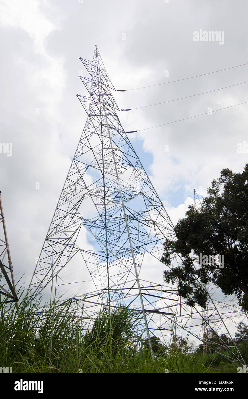 Network Tower nobody Stock Photo - Alamy