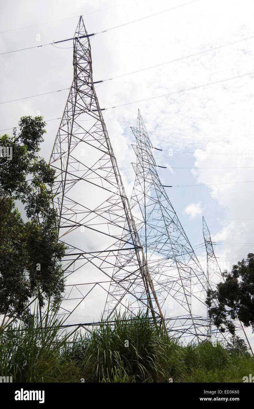 Network Tower nobody Stock Photo - Alamy