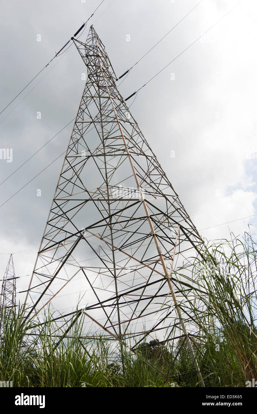 Network Tower nobody Stock Photo - Alamy