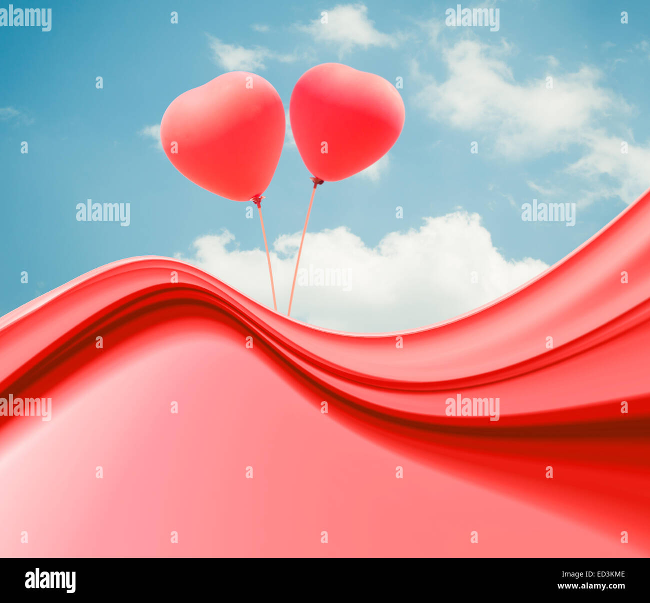 Vintage valentines day postcard hi-res stock photography and images - Alamy