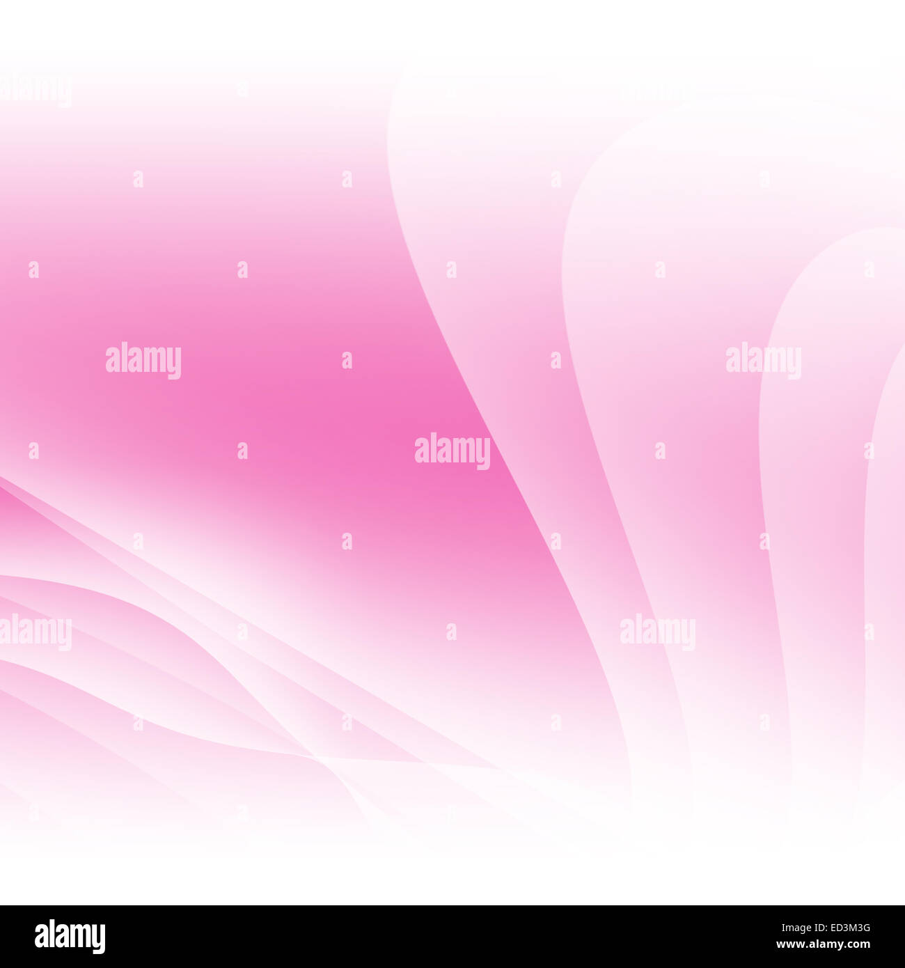 Pink Curved Abstract Background Stock Photo - Alamy
