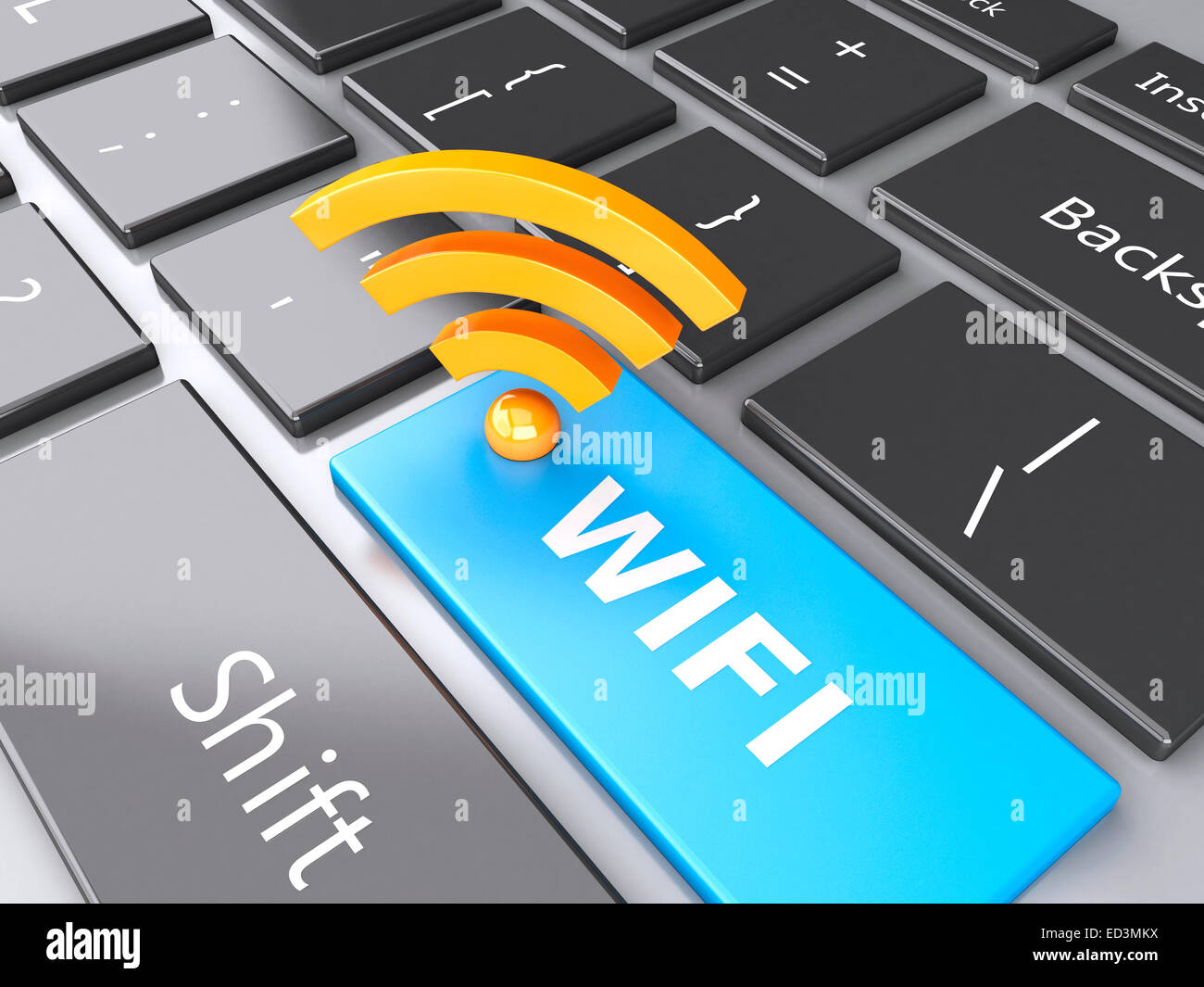 Wifi button hi-res stock photography and images - Alamy