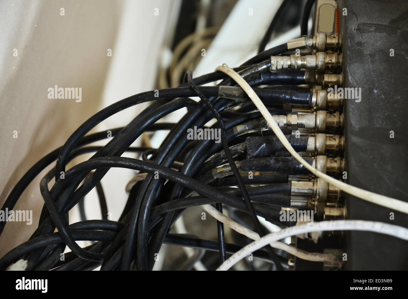 Electrical connector jack Stock Photo - Alamy