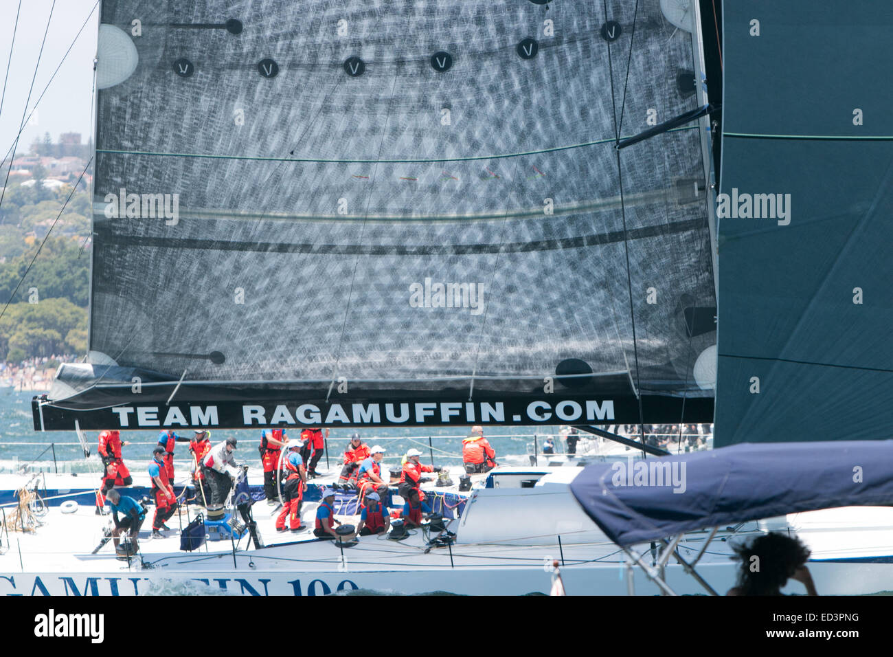 Sydney, Australia. 26th December, 2014. Start of 70th Sydney to Hobart ...