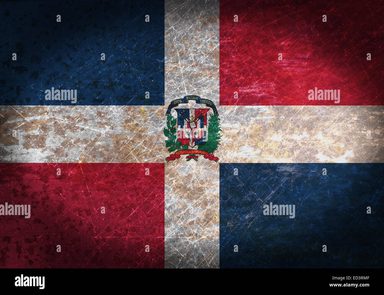 Flag dominican republic hi-res stock photography and images - Alamy
