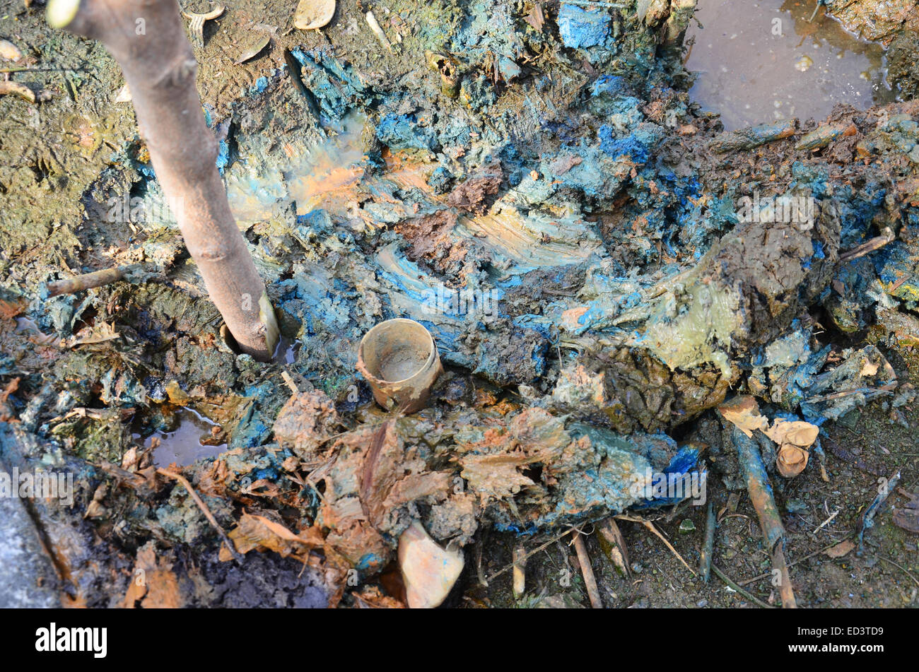 Effects Environmental from Chemicals and heavy metals in soil occur ...