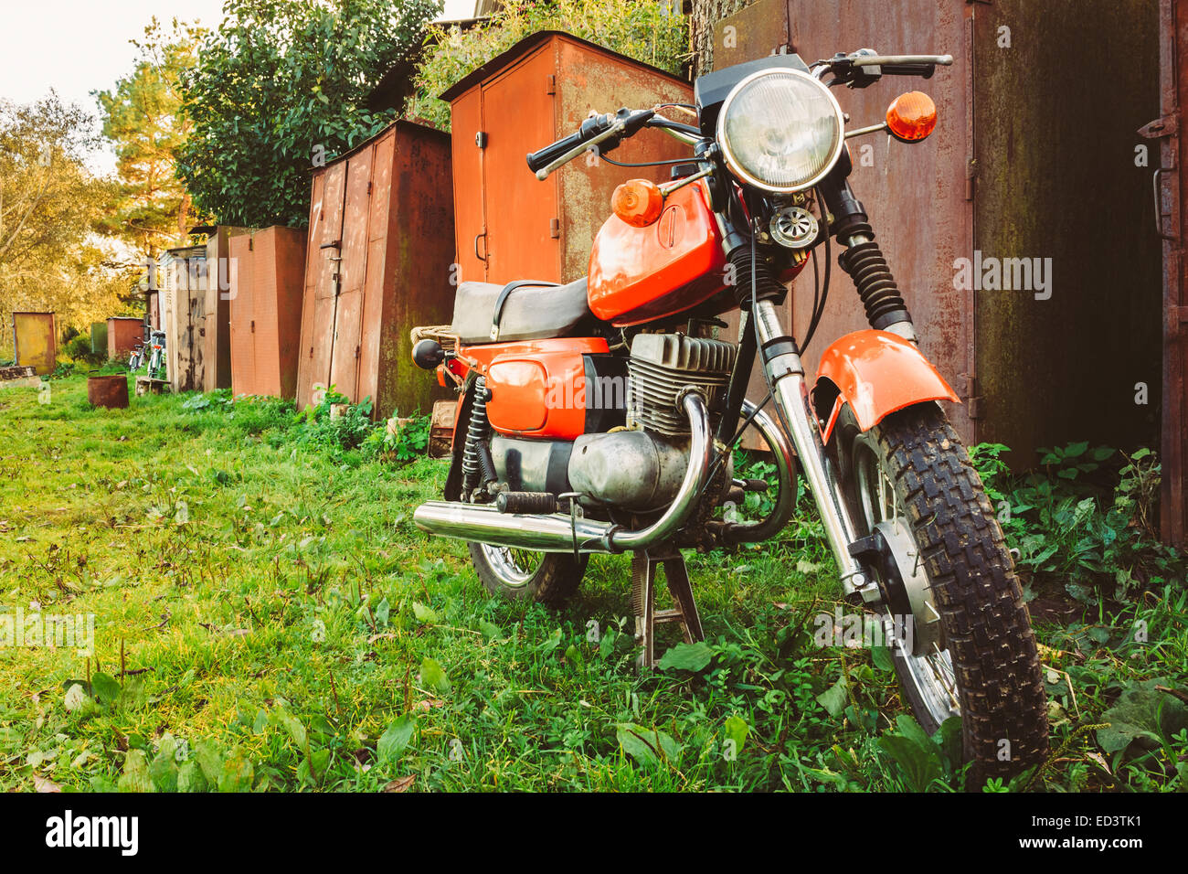 Russian motorcycle hi-res stock photography and images - Alamy