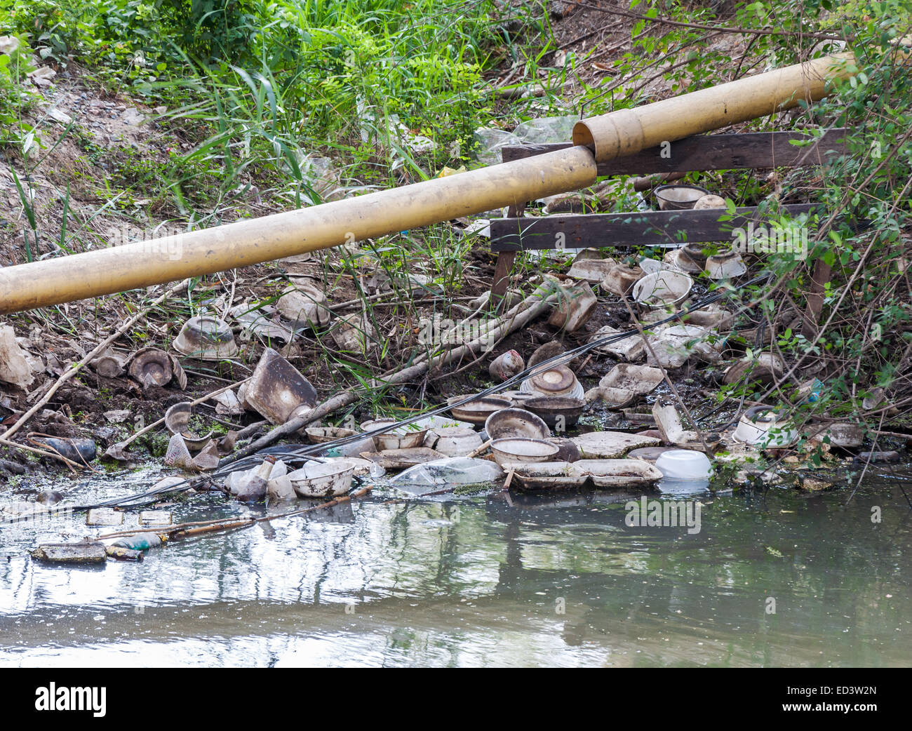 Plastic sewage sludge hi-res stock photography and images - Alamy