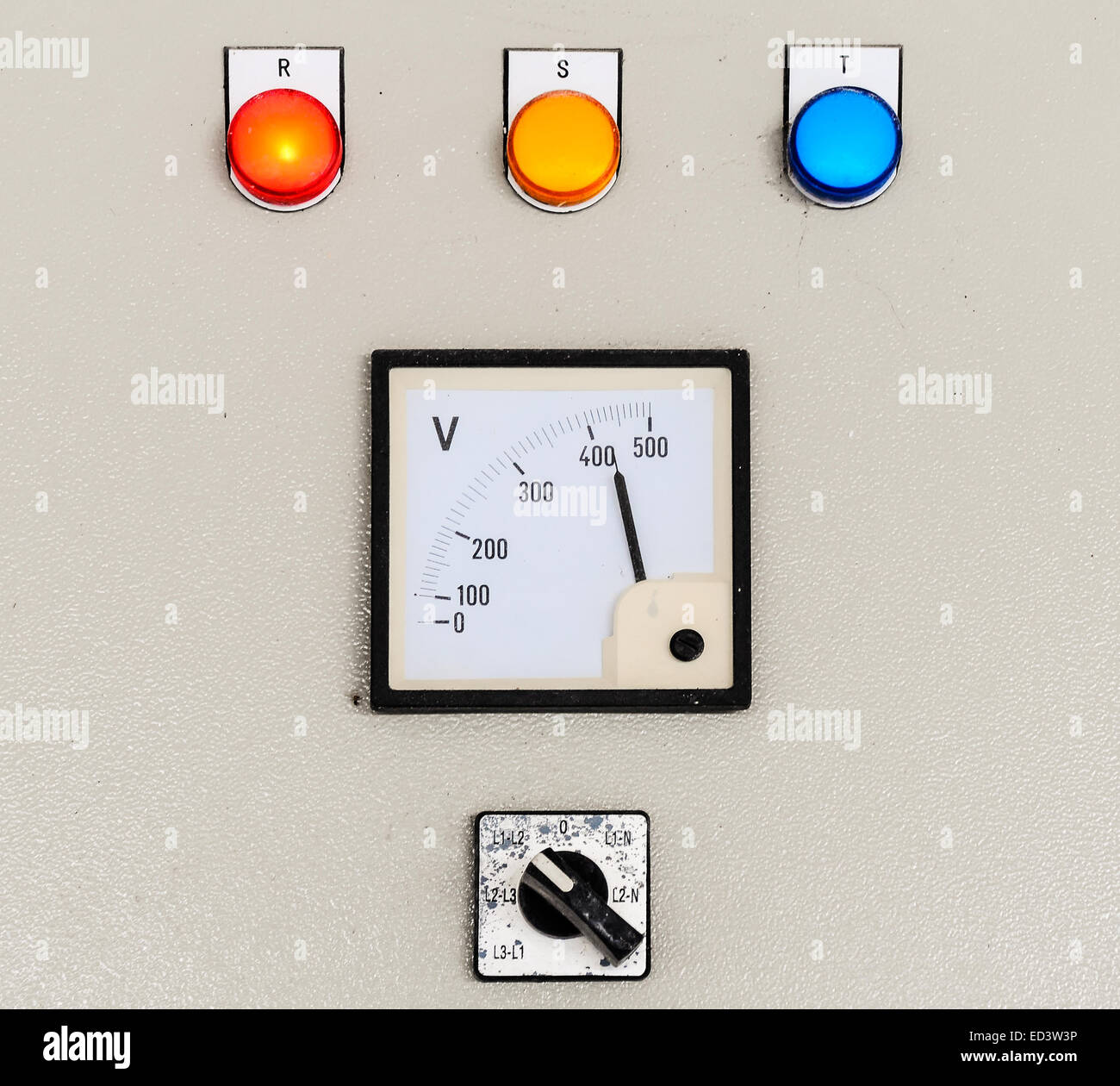 Electrical control panel for water pump in the industry plant Stock ...