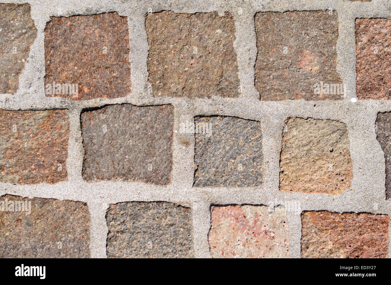 dirty path foot block in the park background texture Stock Photo - Alamy