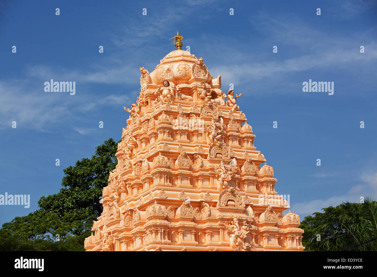 Sri Sakthi Vinayagar Hindu Temple. Penang Malaysia. Good example of a ...