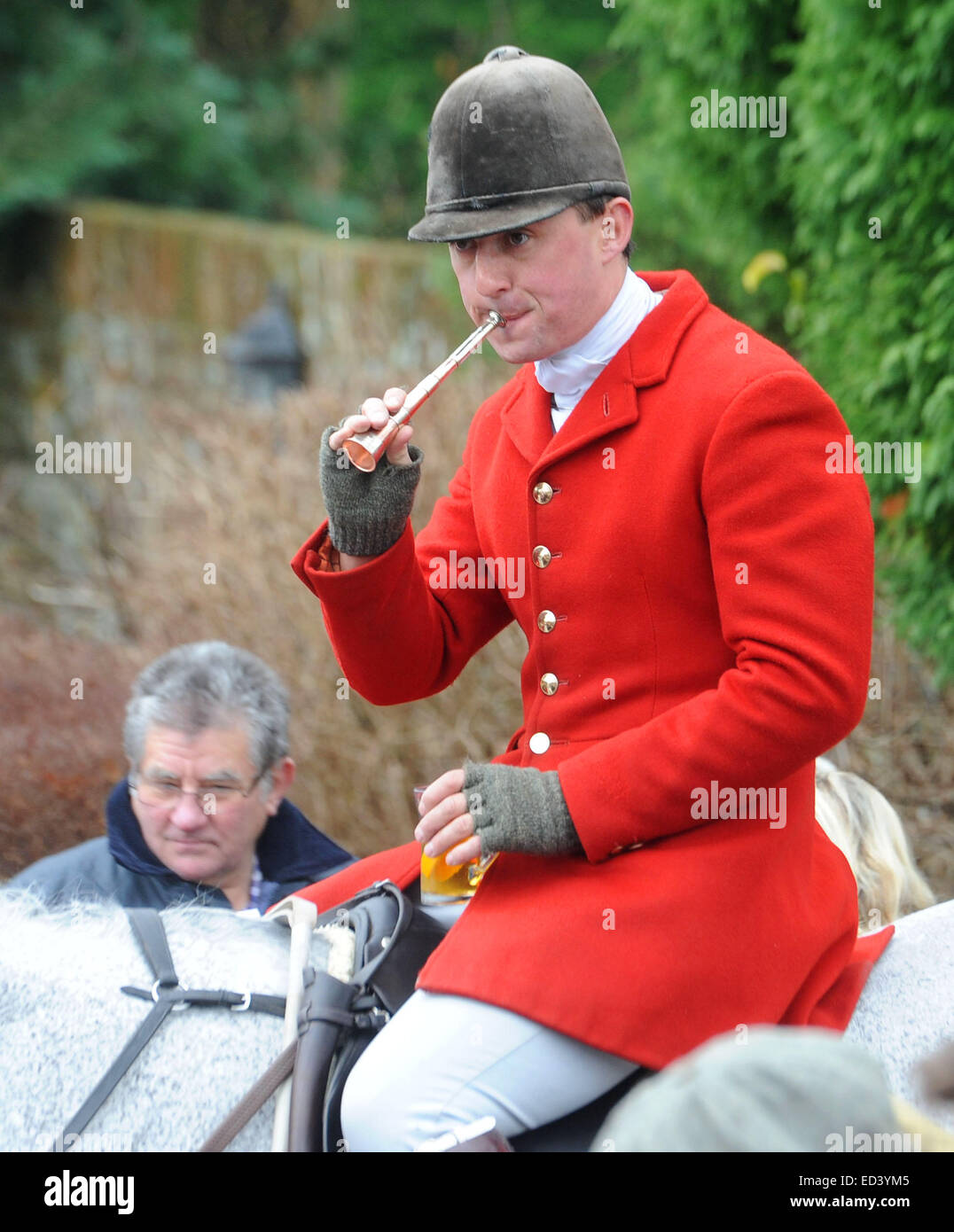 Blandford Forum, Dorset, UK. 26th December, 2014. Portman Hunt ...