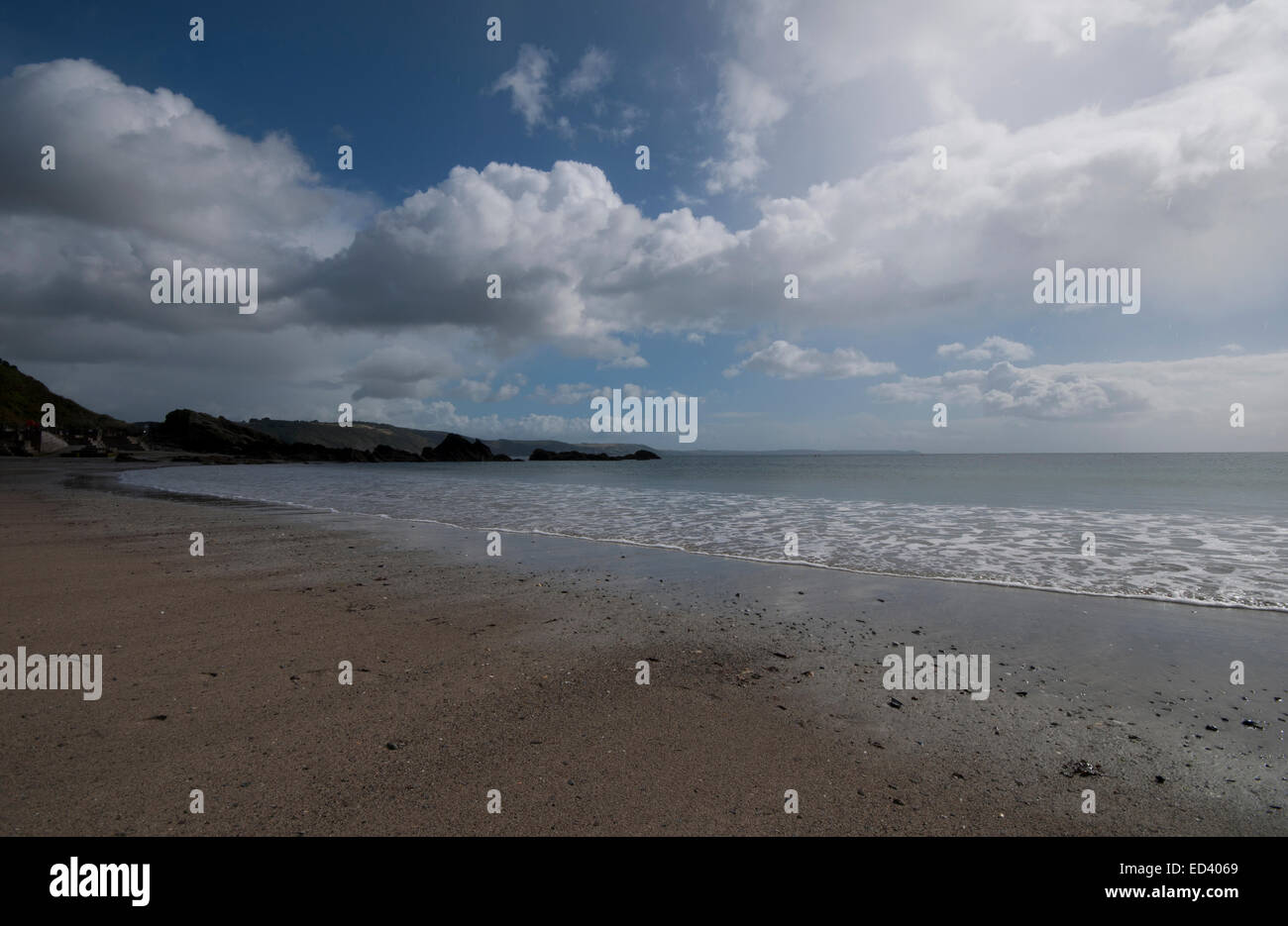 Coastal scene from Looe, Cornwall,England Stock Photo - Alamy
