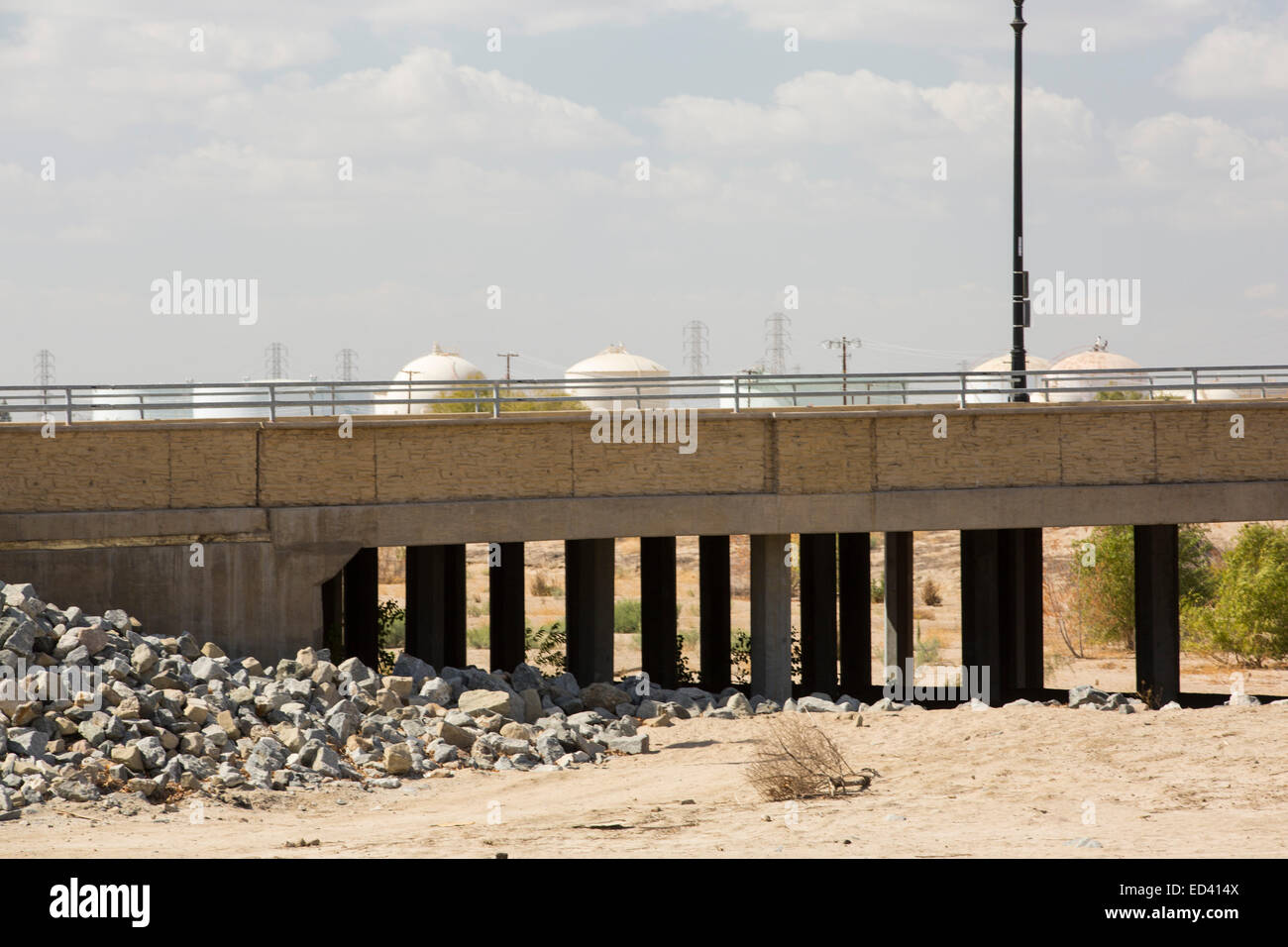 The Kern River oilfield in Oildale, Bakersfield, California, USA ...