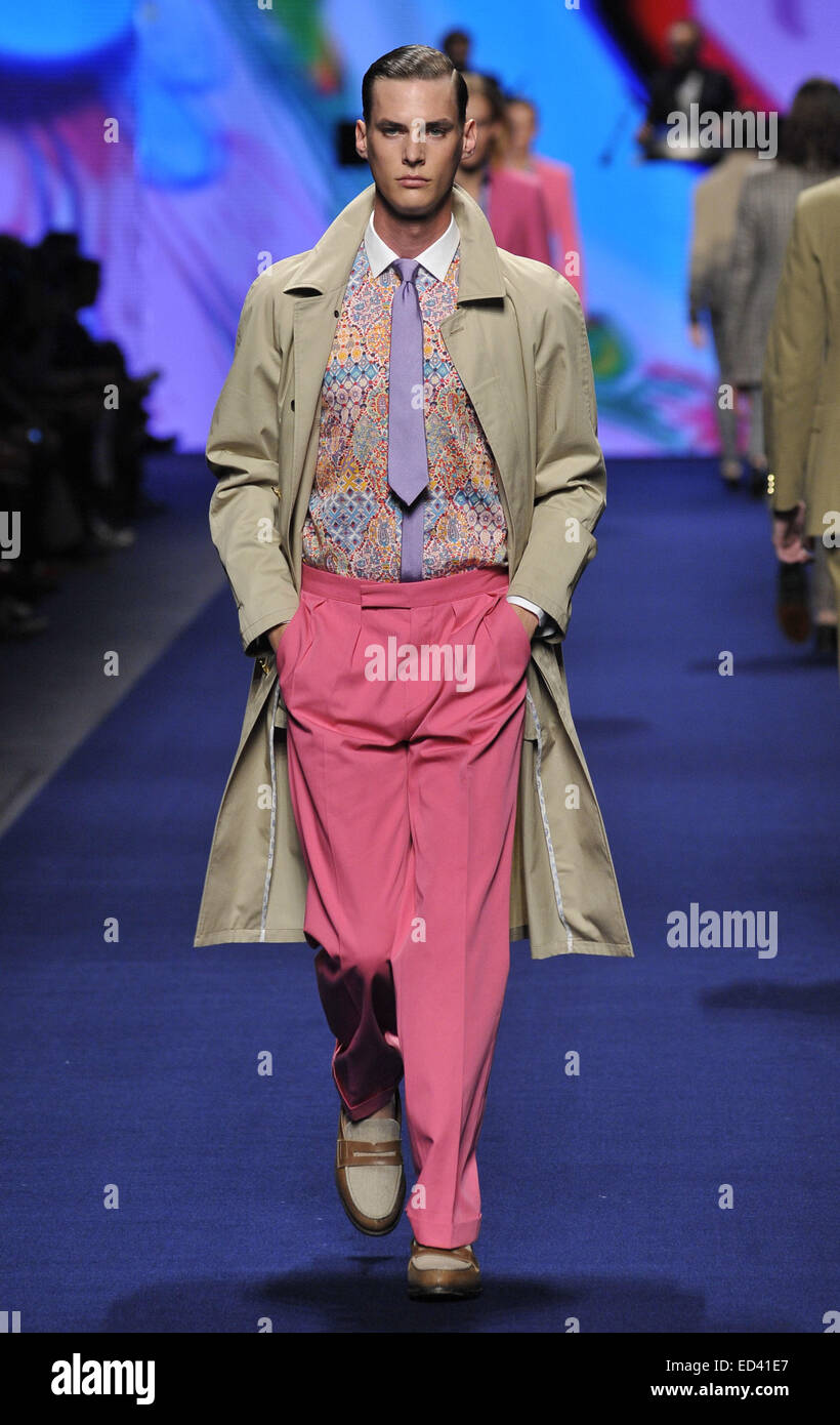 Milan Fashion Week Men's Ready-to-Wear Spring/Summer 2015 - ETRO ...