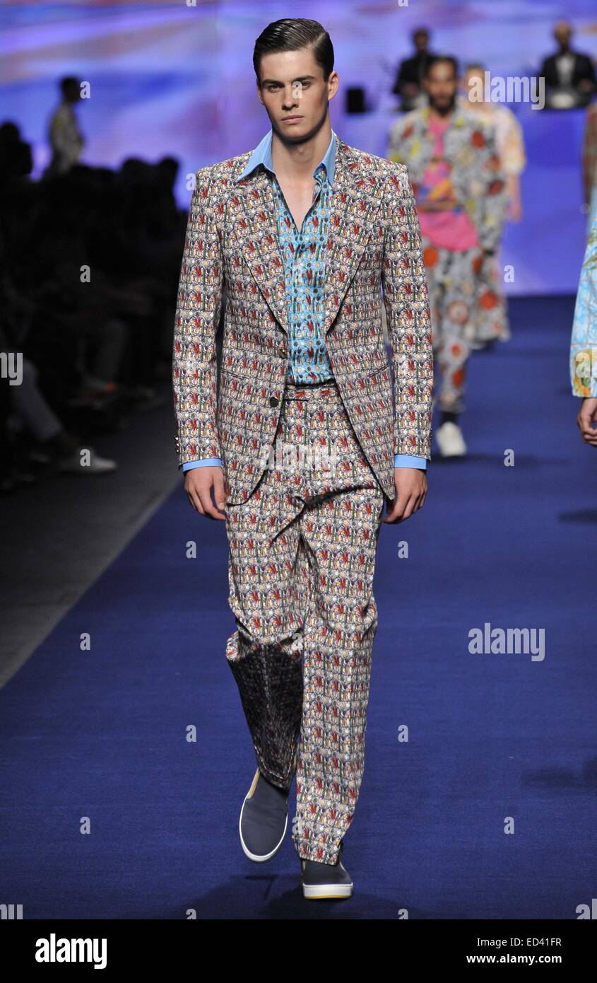 Milan Fashion Week Men's Ready-to-Wear Spring/Summer 2015 - ETRO ...