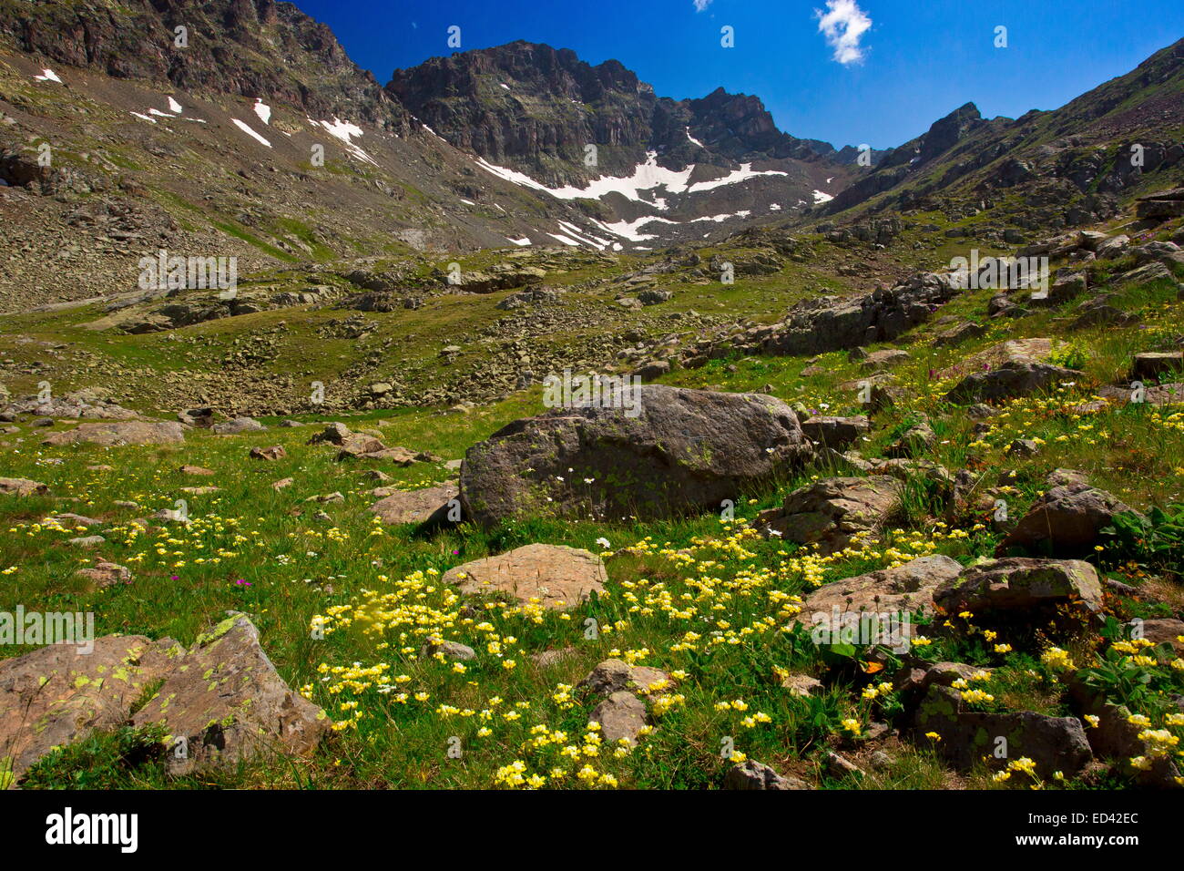 Pontic alps north east turkey kackar daglari kackars hi-res stock ...