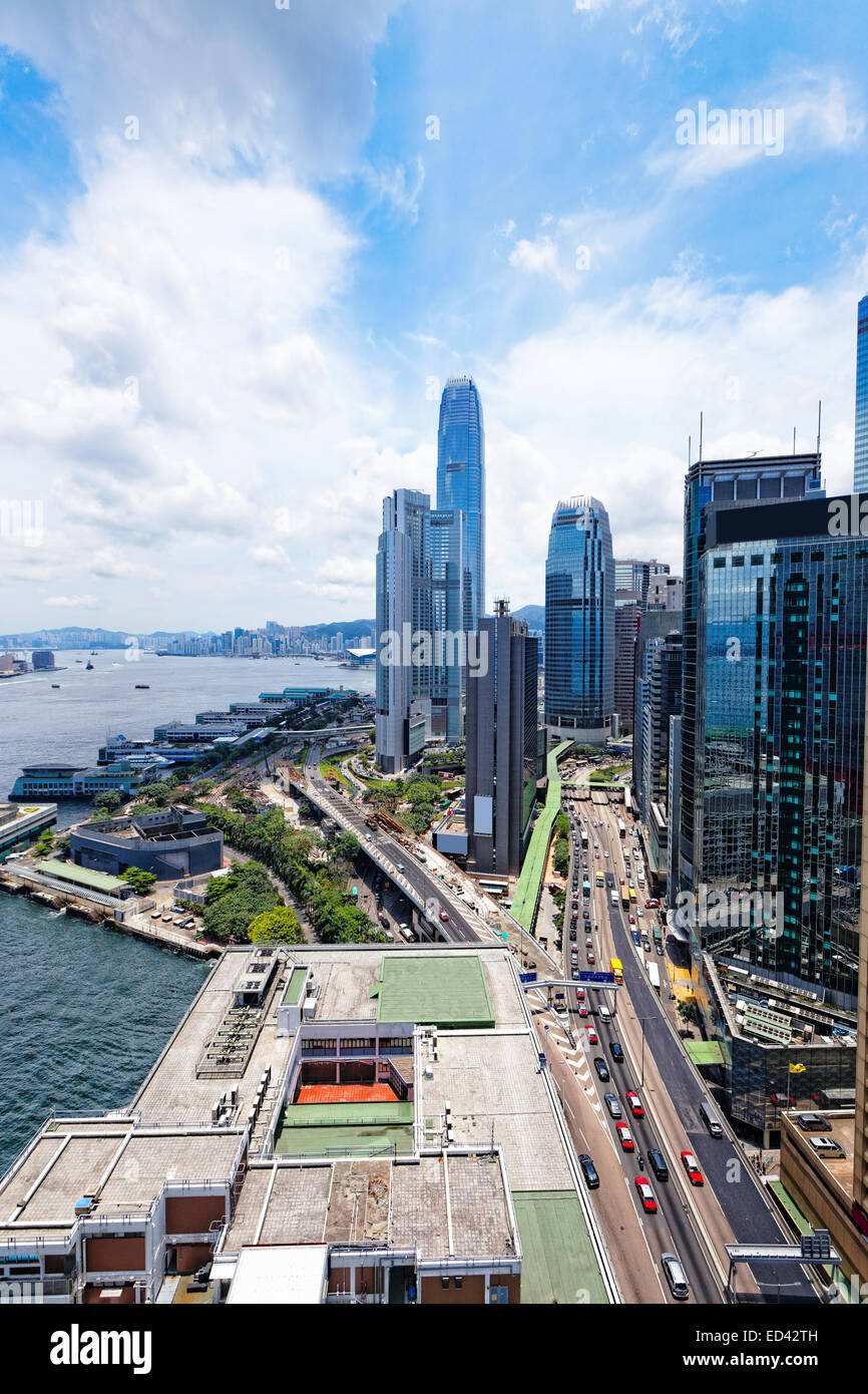 hong kong urban city at day Stock Photo - Alamy