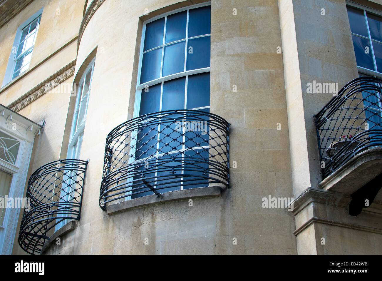 Window of Queen Charlotte's House Bath Somerset England Stock Photo - Alamy