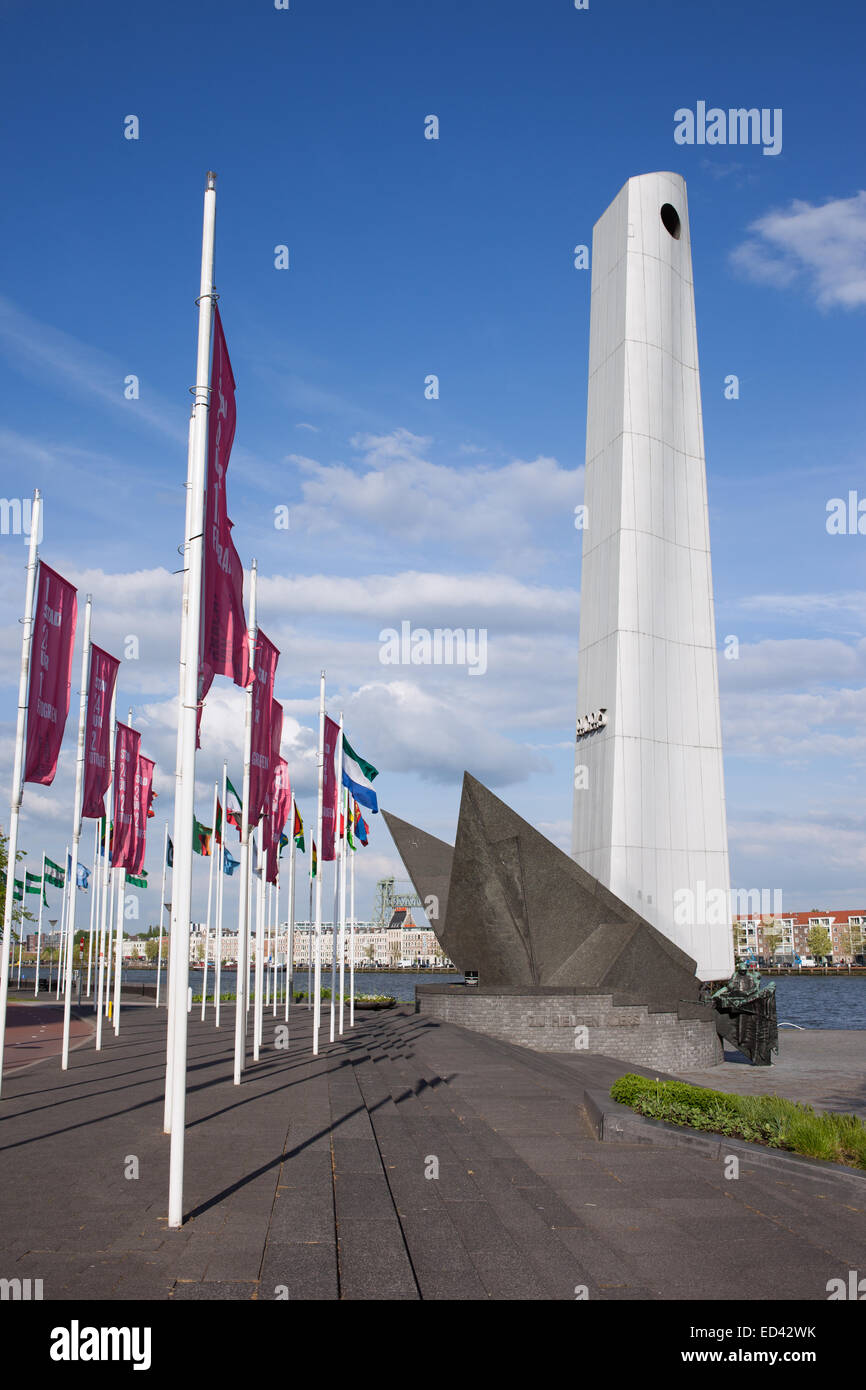 The Bow (Dutch: De Boeg) Second World War memorial monument in ...