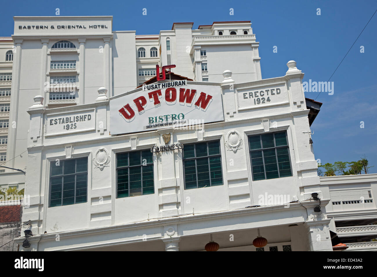 1885 Eastern & Oriental Hotel / E & O in colonial style by the Sarkies ...