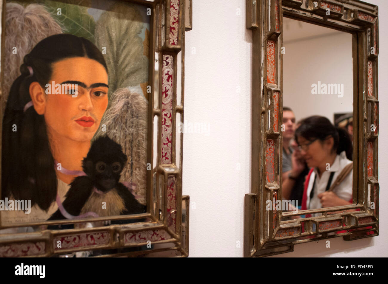 Fulang-Chang and I by Frida Kahlo at the MOMA in New York City, USA ...