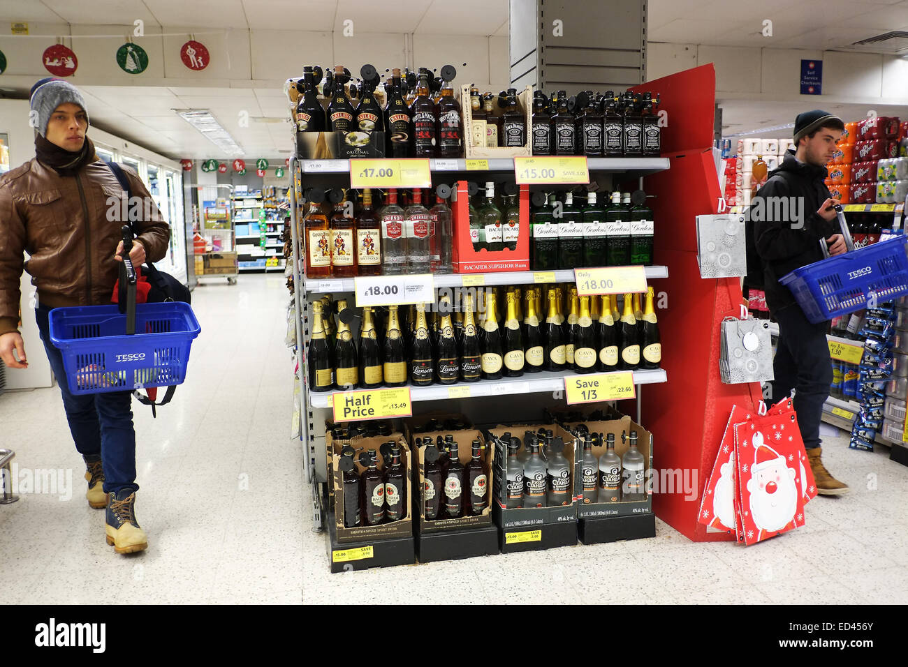 Tesco Display High Resolution Stock Photography and Images - Alamy