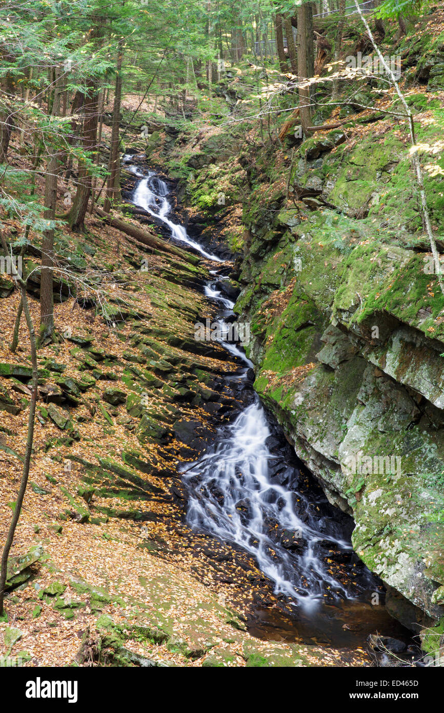 Wilde Brook in Chesterfield Gorge Natural Area of Chesterfield, New ...