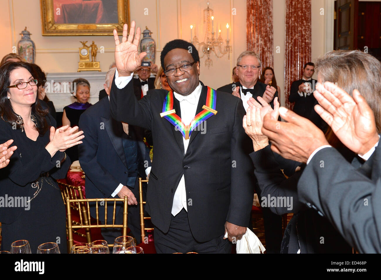 Singer Al Green smiles after receiving his Kennedy Center Honors ...