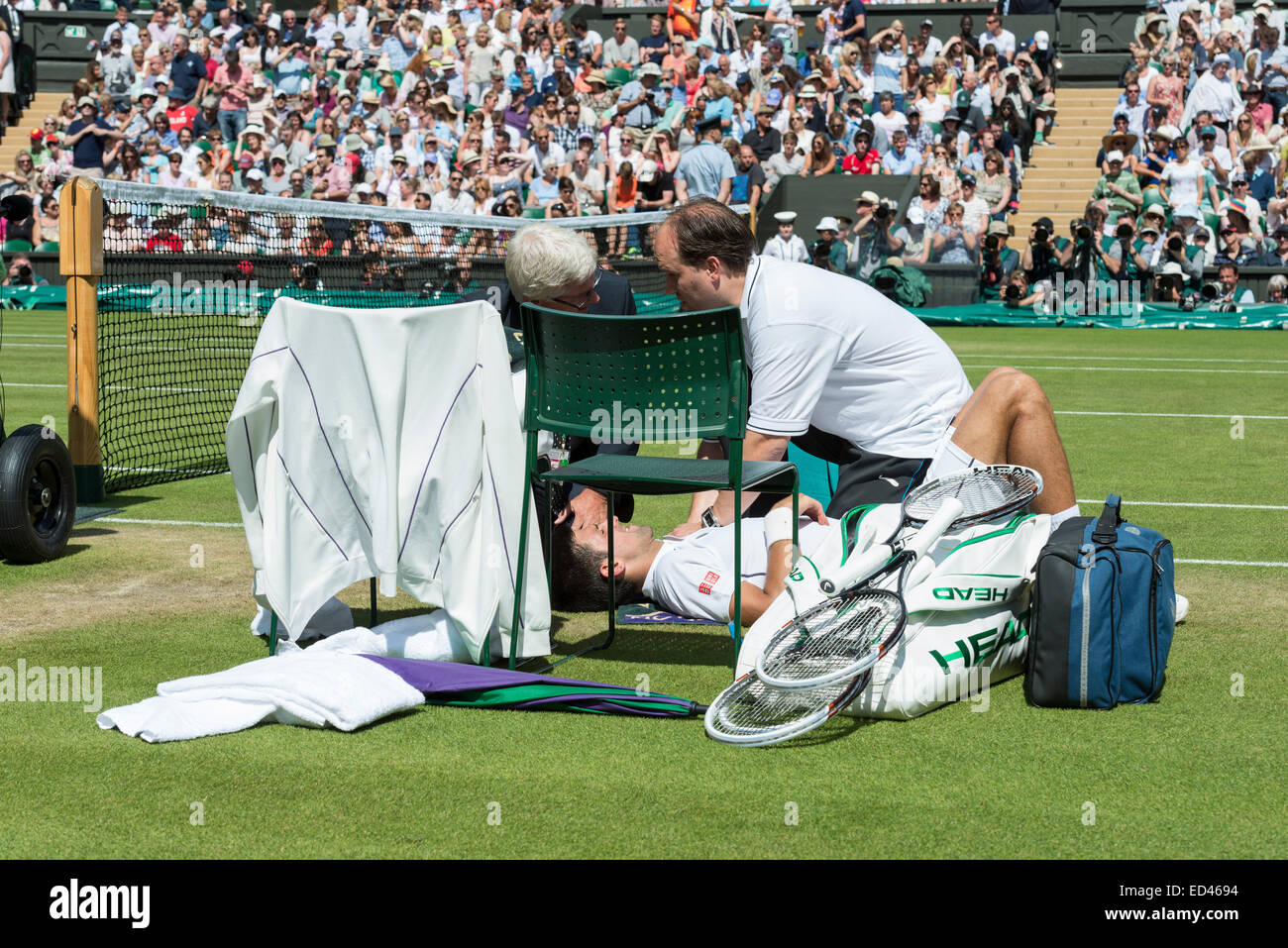 27.06.2014. The Wimbledon Tennis Championships 2014 held at The All ...