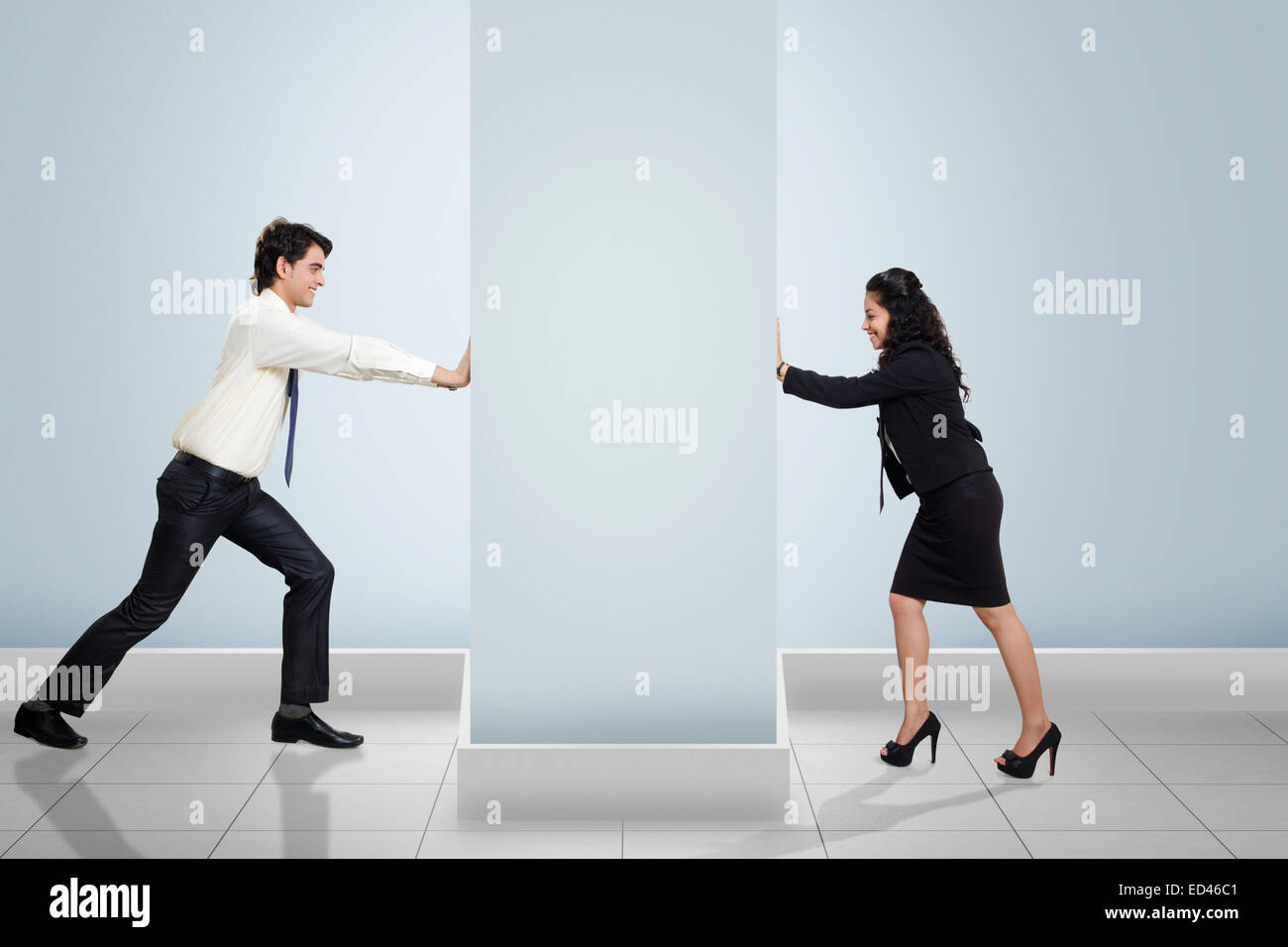 Opposites people hi-res stock photography and images - Alamy