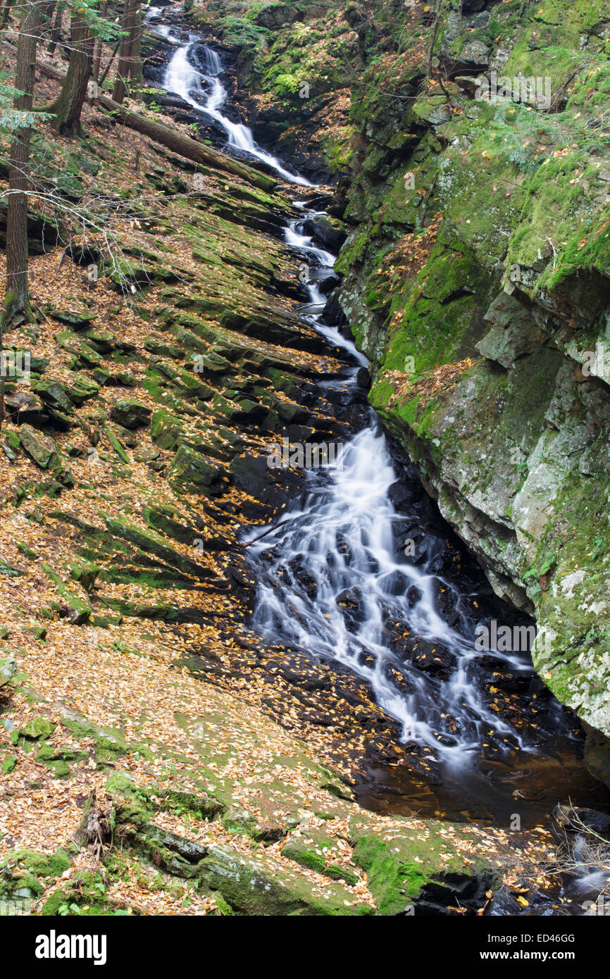 Wilde Brook in Chesterfield Gorge Natural Area of Chesterfield, New ...