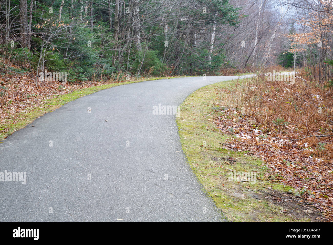 Franconia Notch State Park - Scenic view along the Franconia Notch Bike ...