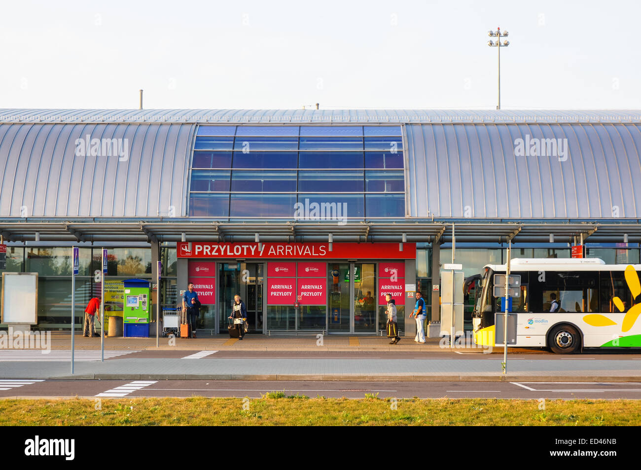 Warsaw Modlin Airport, Poland Stock Photo - Alamy