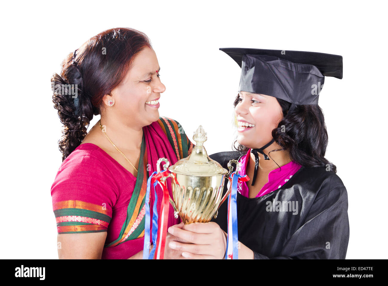 Indian School Children Showing Trophies High Resolution Stock ...
