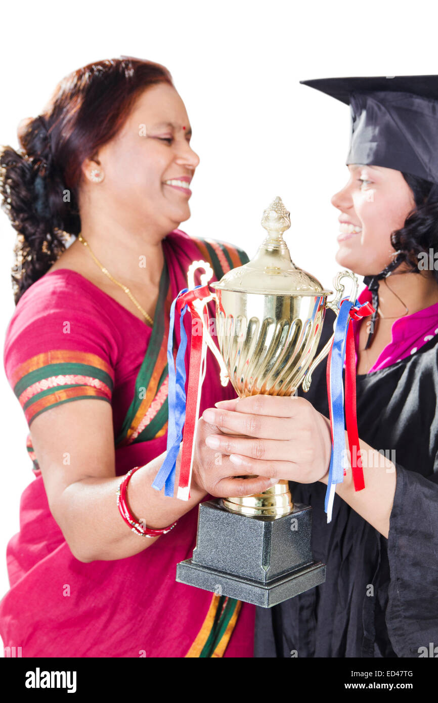 Indian School Children Showing Trophies High Resolution Stock ...