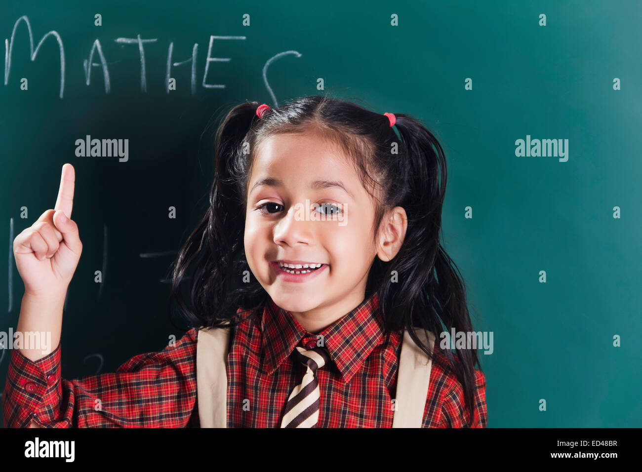 1 indian child girl student Stock Photo - Alamy